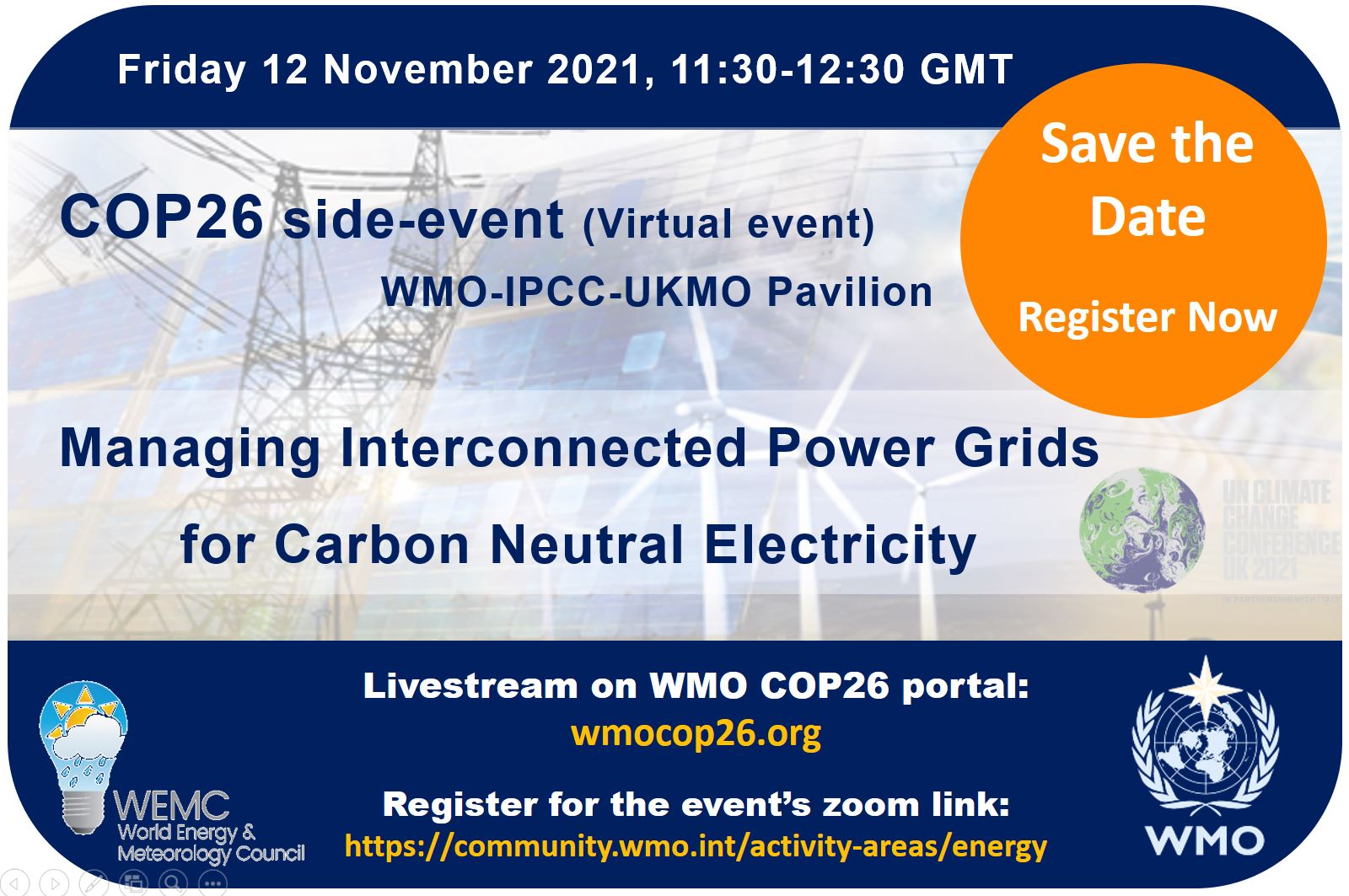 Managing Interconnected Power Grids for Carbon Neutral Electricity