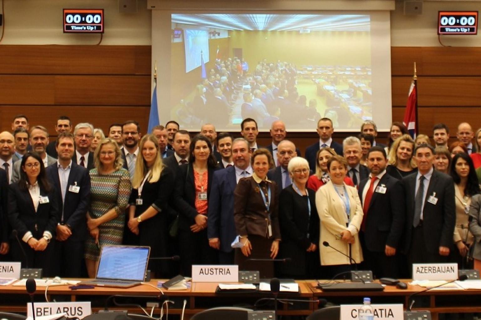 Parties to the UNECE Convention of Transboundary effects of industrial ...