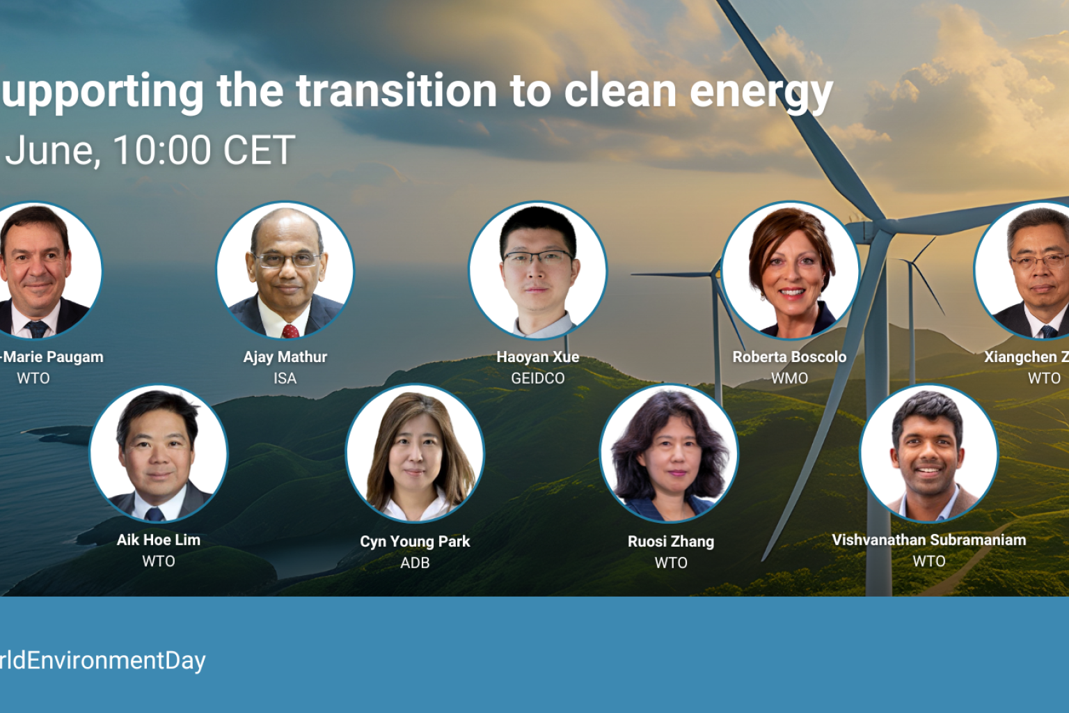 Join us at WTO session for World Environment Day on Supporting the ...