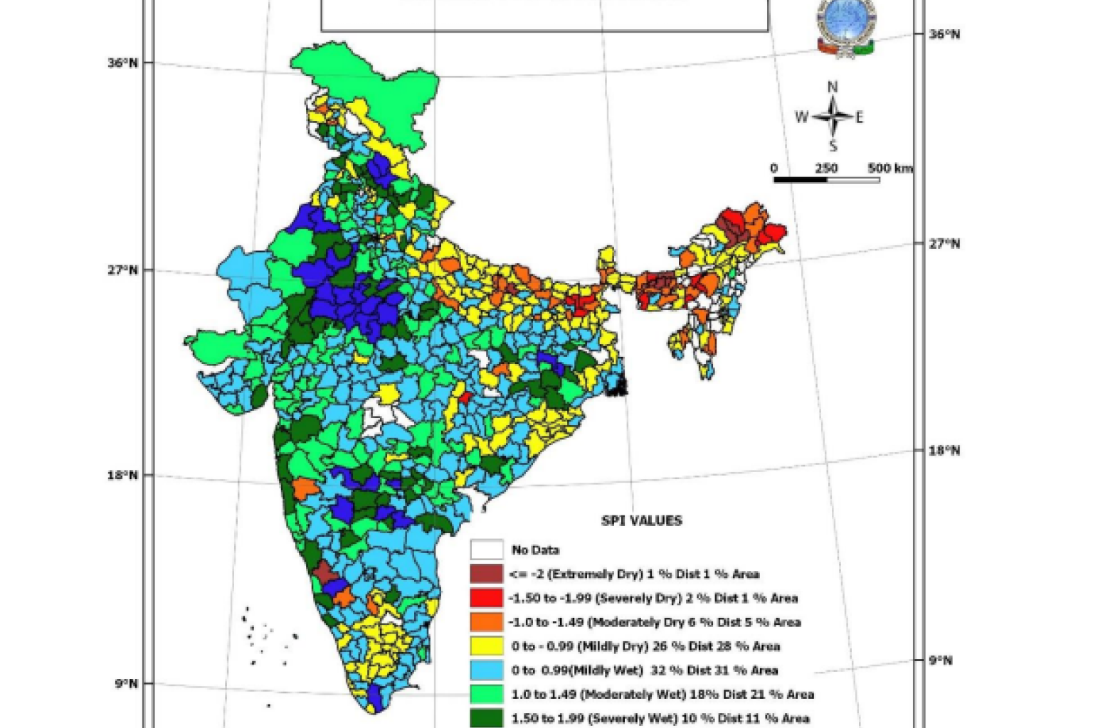 Statement on the Climate of India during 2025