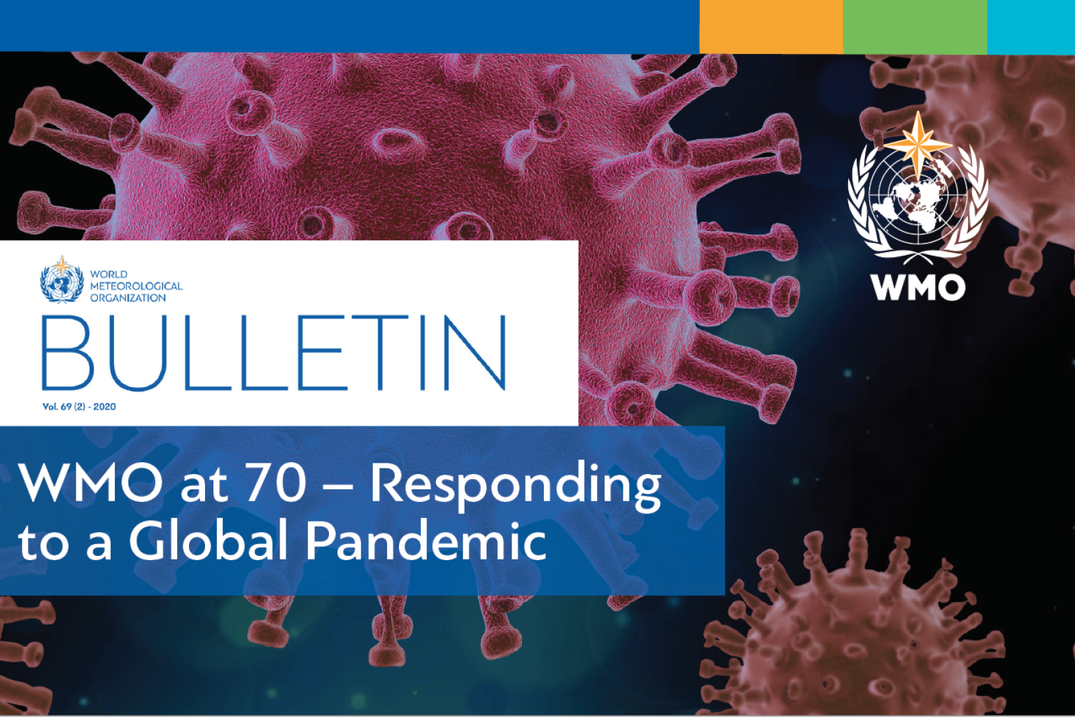 Bulletin focuses on WMO at 70 and COVID-19
