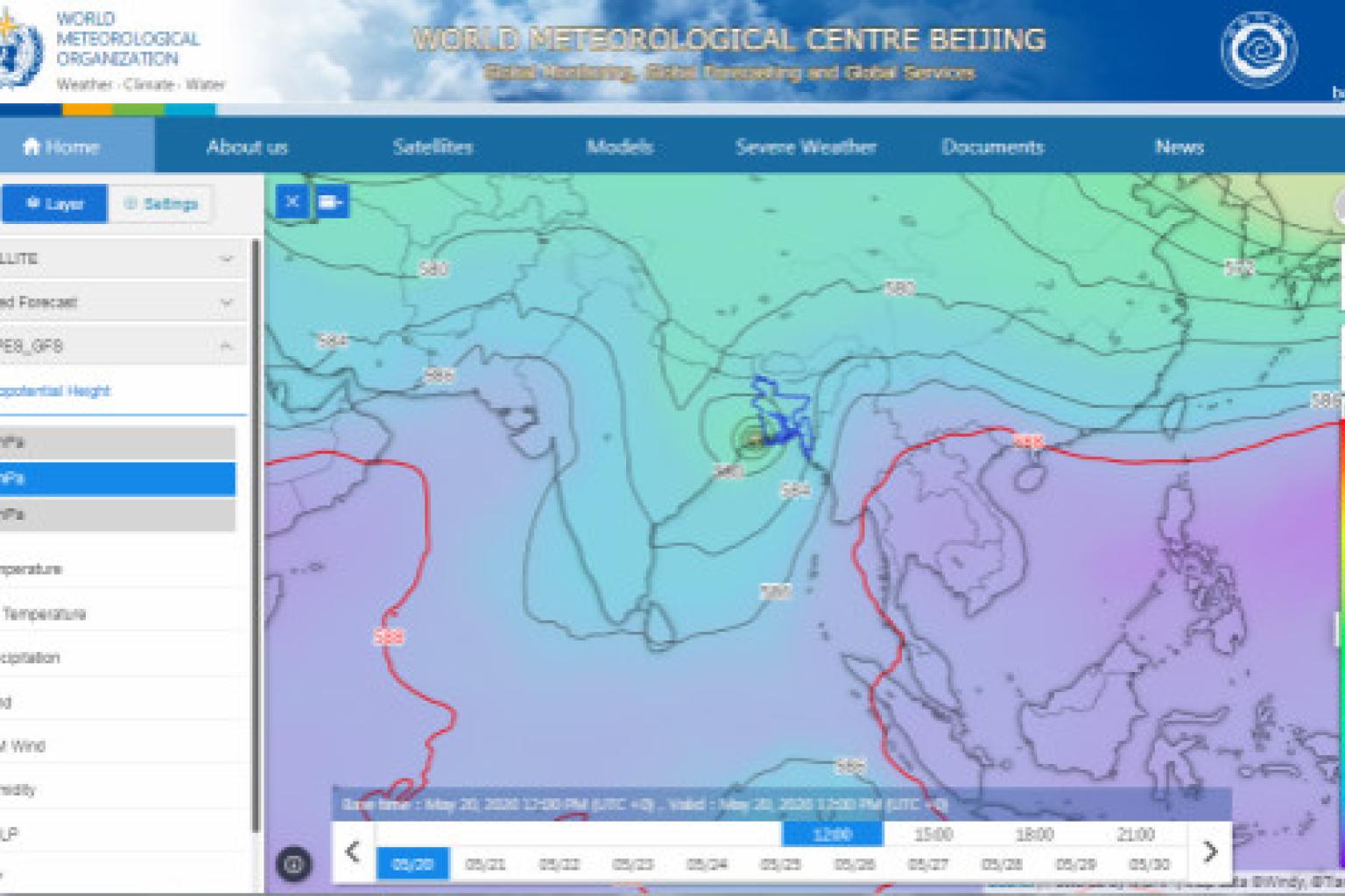 WMC-BJ provides services for Bangladesh to deal with very severe cyclonic storm AMPHAN - China ...