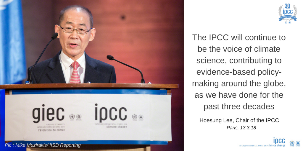 IPCC anniversary highlights 30 years of climate change and scientific ...